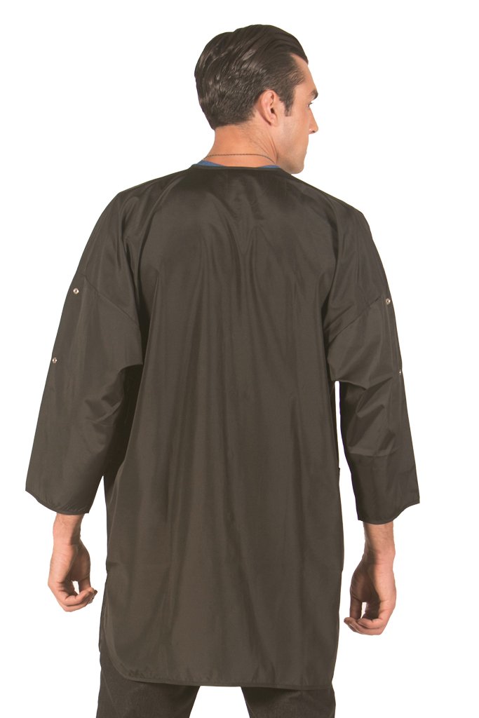 Ladybird Line Unisex Groomer Big Shirt Hair Resistant and Water Resistant Black - One Size