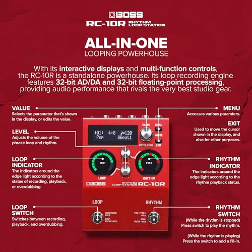 Boss RC-10R Rhythm Loop Station Pedal