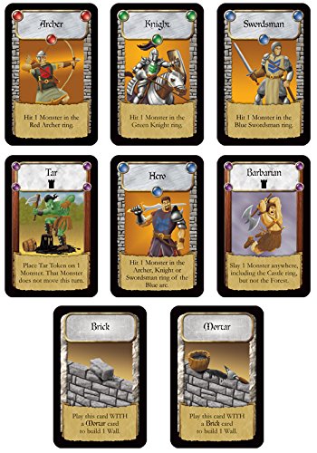 Castle Panic Cooperative Board Game β Defend Towers Against Goblins, Orcs, & Trolls for Game Night β 4 Game Modes β 1 to 6 Players β Strategy Board Games for Adults & Kids 8+ by Fireside Games