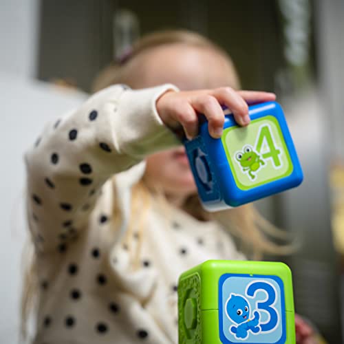 Baby Einstein Connectables 6 Piece Set STEAM Learning Magnetic Blocks Baby 6 Months+ Toddler Montessori Toys for 1 2 3 4 5 Year Old