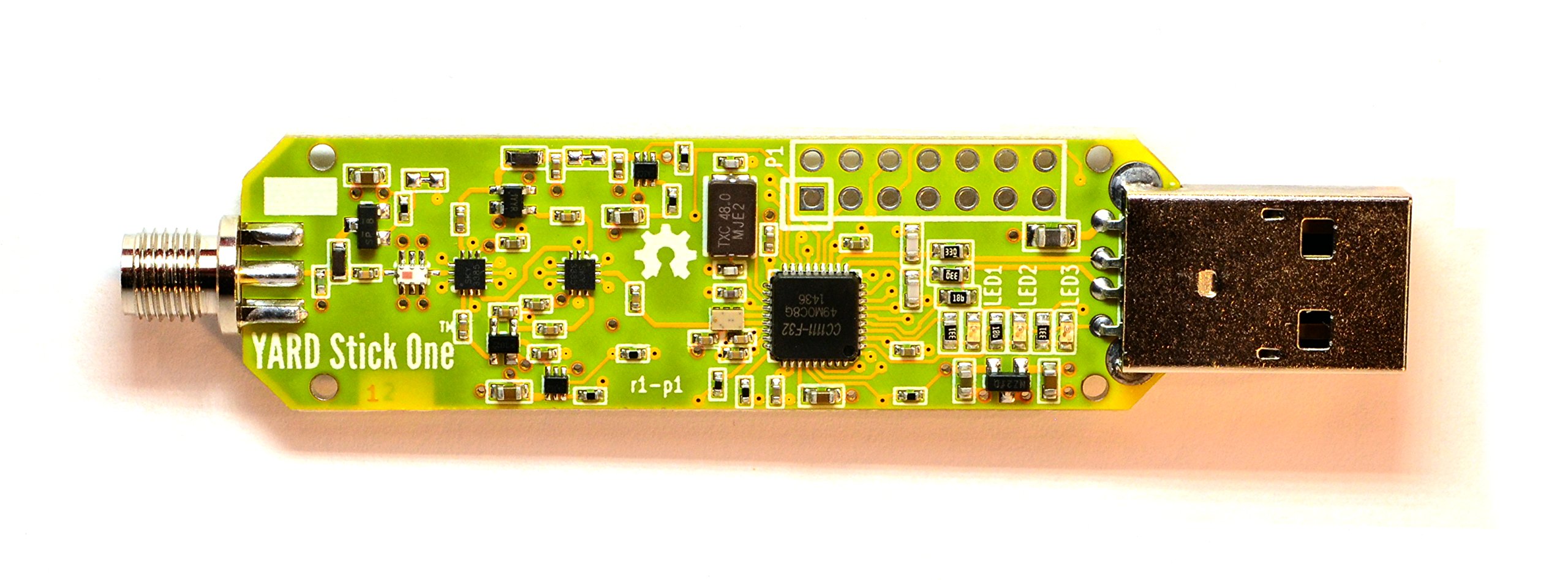Yard Stick One - a sub-1 GHz Wireless Test Tool Controlled by Your Computer from Great Scott Gadgets