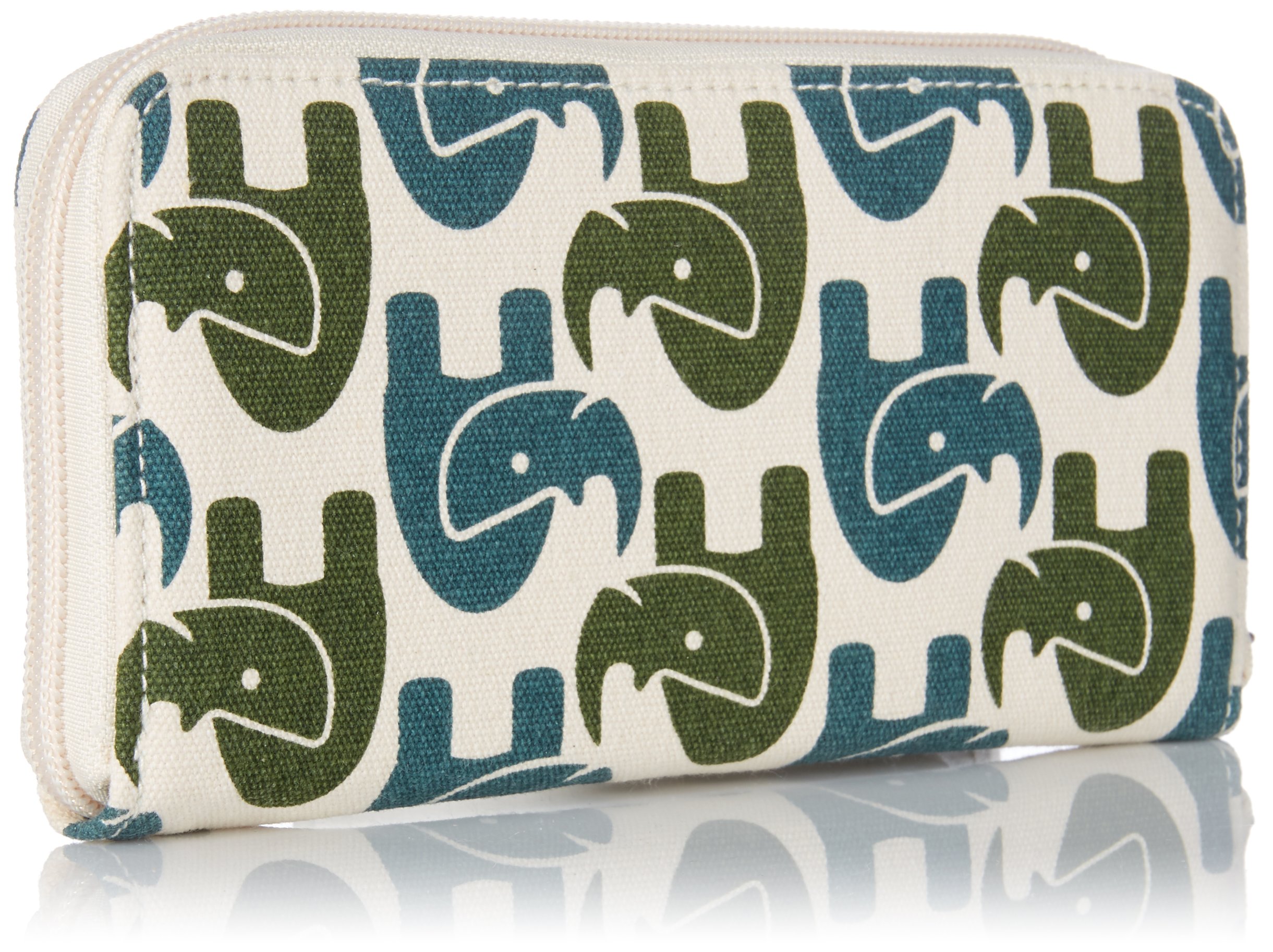 Bungalow 360 Zip Around Wallet (Rhino)