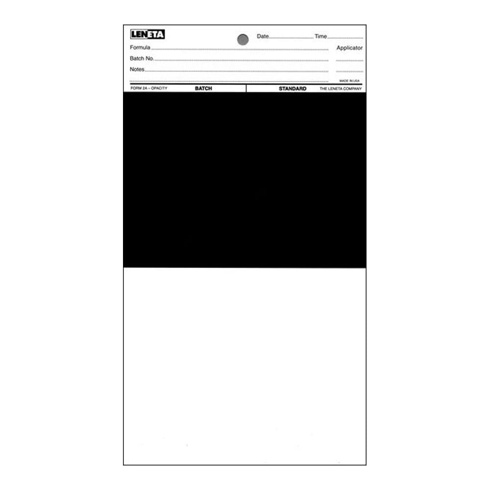 Leneta 2A Paint Test Chart, Opacity, Form 50 (Pack of 1500)