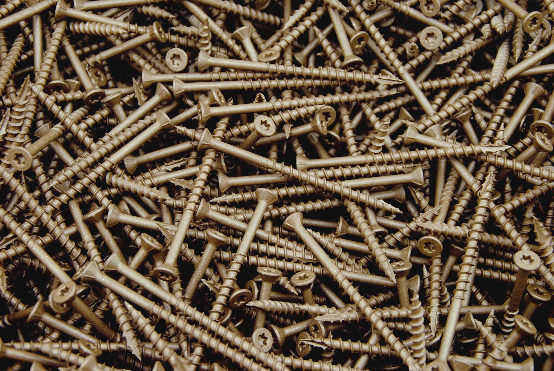 Lexar Industrial (2000) Torx T25 Star Flat Head 9 x 3 Deck Screw ACQ Lumber Wood Type 17 Bulk