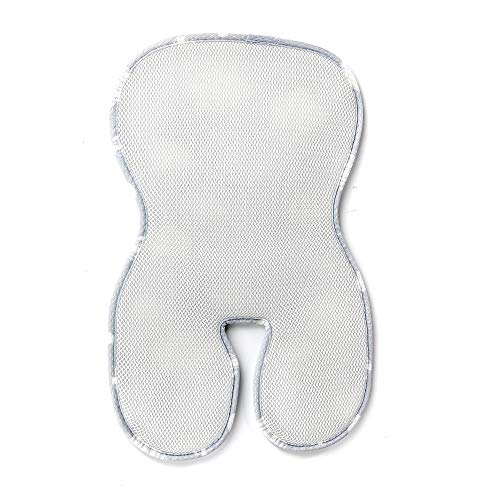 Agibaby 3D Mesh Stroller Liner Infant/Baby | Cushion| Pad| Seat Insert for Carseat (Cloud - Baby Size)
