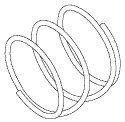 Helical Compression Spring for A-dec ADS062