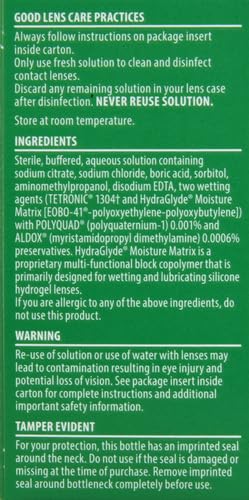 Alcon Opti Free Disinfecting Solution, Multi-Purpose, All Day Comfort, Pure Moist, 2 Oz
