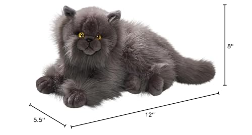 Cat, Persian Gray, 12 inches, 30cm, Plush Toy, Soft Toy, Stuffed Animal 3433