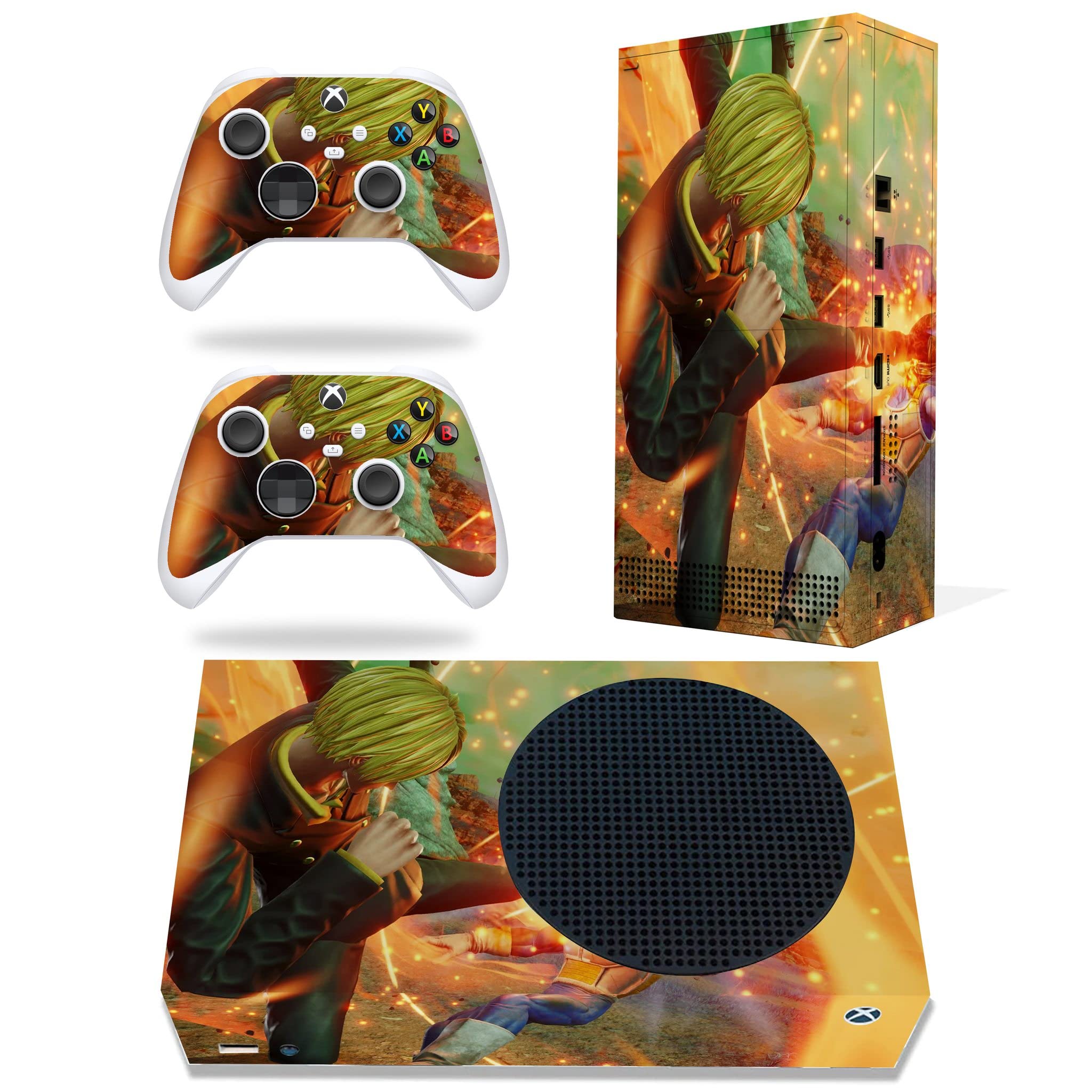 Anmine Battle Collection Video Game Game Console Series S Controllers Skin Decals Stickers Wrap Vinyl for Game Console Series S