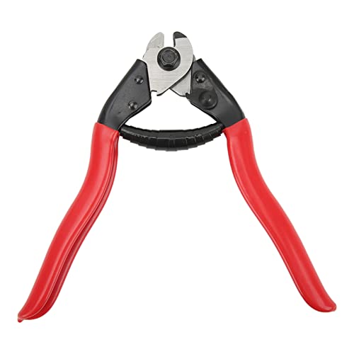 Aoutecen Brake Wire Cut Plier, Sturdy Steel Rebound Spring Brake Cable Cutter Effort Saving for Road Bike