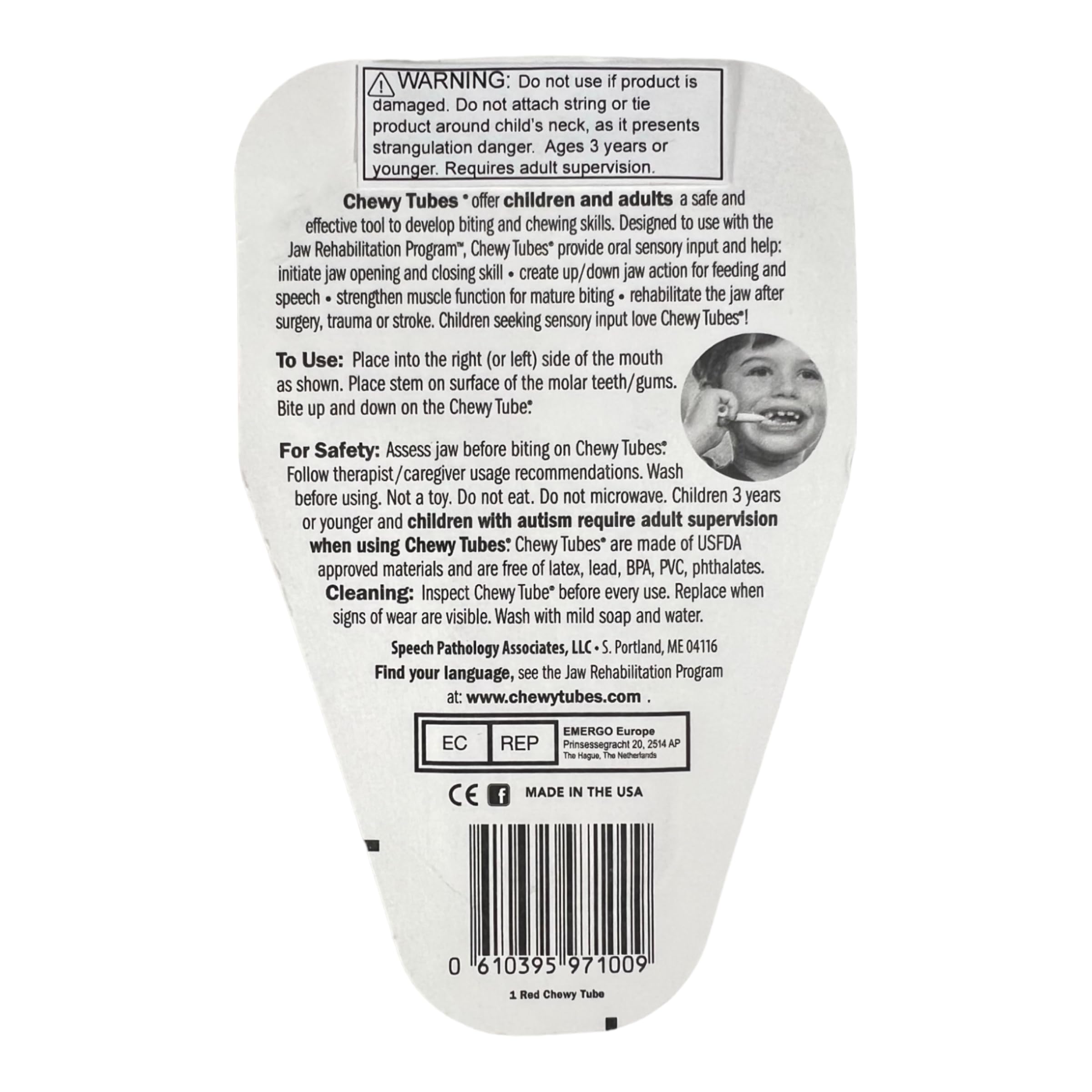 Chewy Tubes - Red, 2 Count