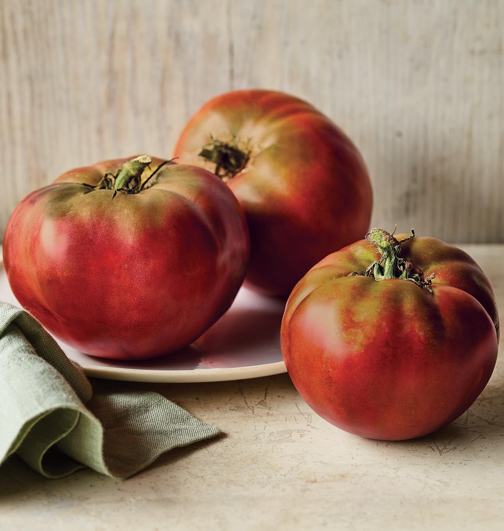 Burpee 'Cherokee Purple' Heirloom , Large, Rich Flavor Slicing Tomato , 50 Non-GMO Seeds