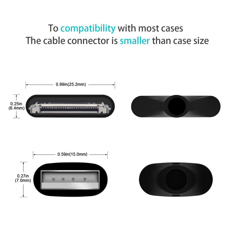 AGVEE 2 Pack 10ft for Old iPhone 4S Charging Cable, MFI Certified 30 Pin Braided Heavy Duty Fast Durable Charger Cord, Compatible with iPhone 4/4S iPad 1/2/3 iPod Classic Nano Touch, Red