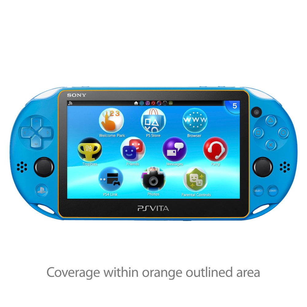 BoxWave Screen Protector Compatible with Sony PlayStation Vita - ClearTouch Anti-Glare (2-Pack), Anti-Fingerprint Matte Film Skin