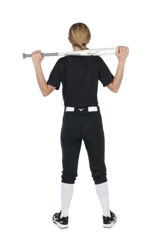Mizuno Womens Prospect Softball Pant, Black, Small US