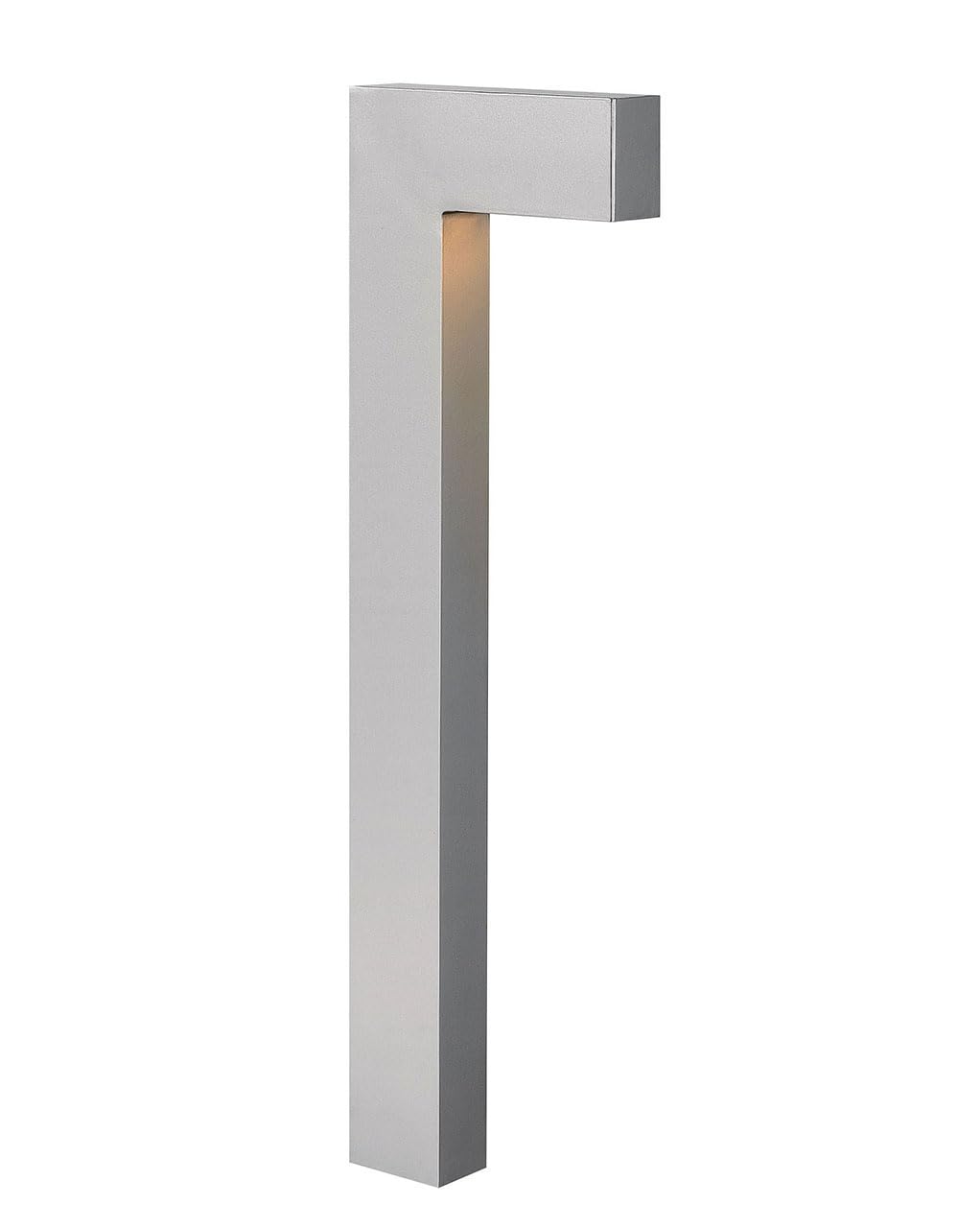 Hinkley Atlantis 1518TT-LL Large LED Low Voltage Landscape Pathway Light - 12v, Dimmable, Aluminum - Titanium