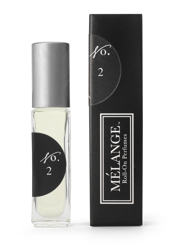 Melange Mimosa Blossom & Citron Roll On Perfume .25 ounces