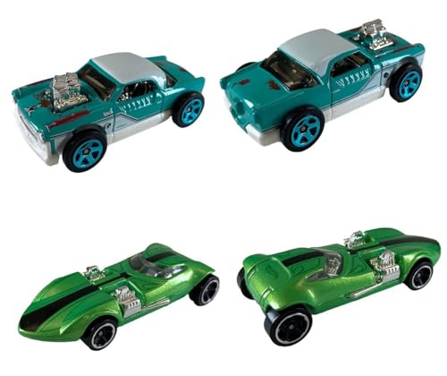 Hot Wheels HW Legends Multipacks of 6 Toy Cars, 1:64 Scale, Authentic Decos, Popular Castings, Rolling Wheels, Gift for Kids 3 Years Old & Up & Collectors