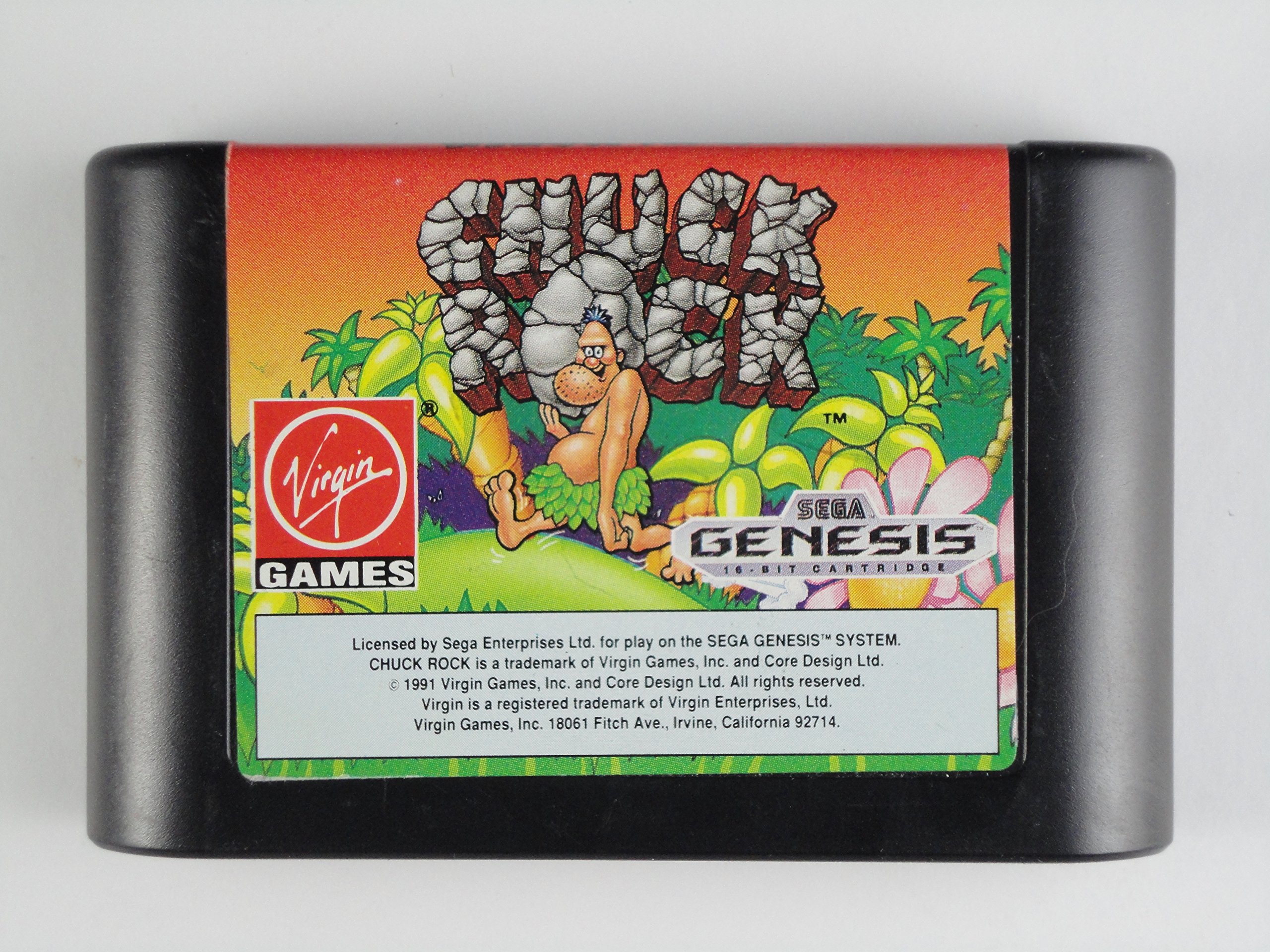 Chuck Rock - Sega Genesis