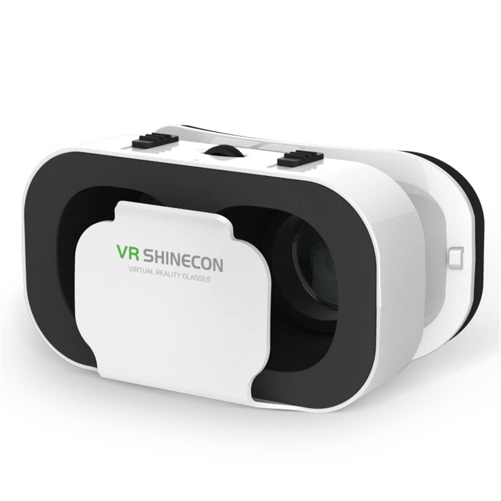 VR G05 Virtual Reality H-D Lens Headset Economical 3D VR Glasses for 4.7-6.0 inches Android iOS Smart Phones, Gift for Kids and Adults for 3D Gaming and VR Videos
