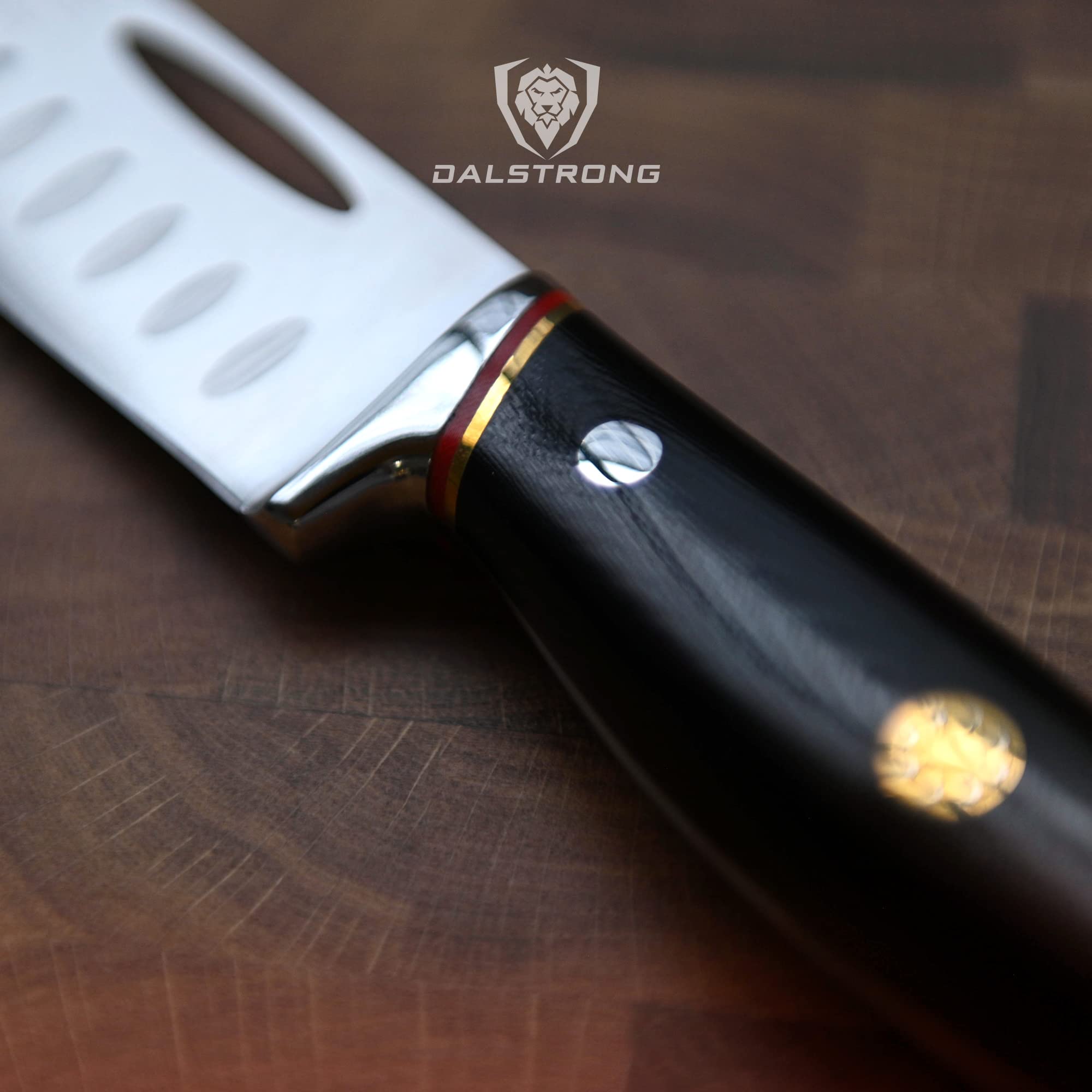 Dalstrong Butcher Knife - 10 inch - Centurion Series - Premium Swedish 14C28N High Carbon Stainless Steel - G10 Handle Meat Kitchen Knife - Razor Sharp Carving Breaking Knife - Sheath Included