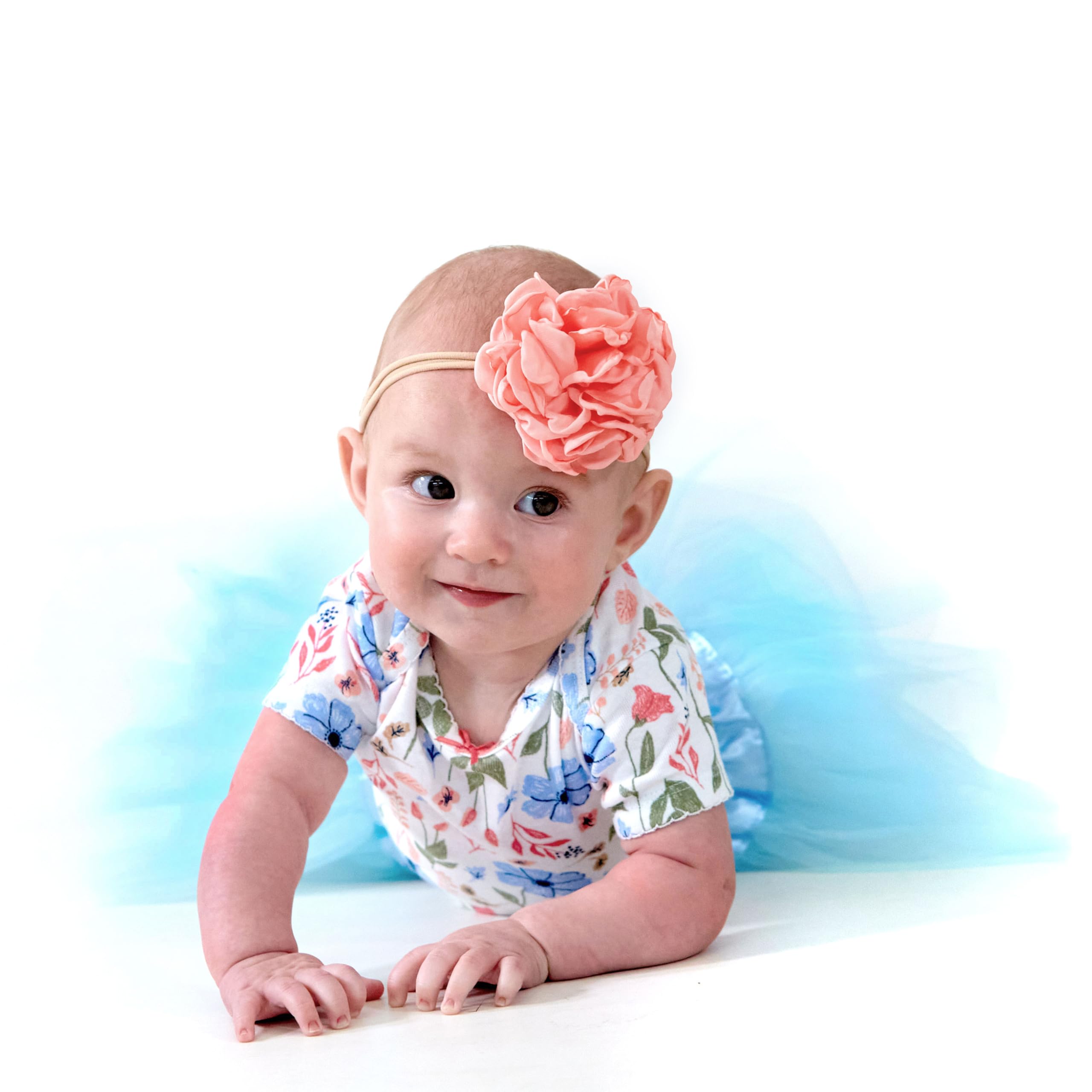 My Lello Light Pink Baby 5-Layer Ballerina Tulle Tutu (0-3 mo.)