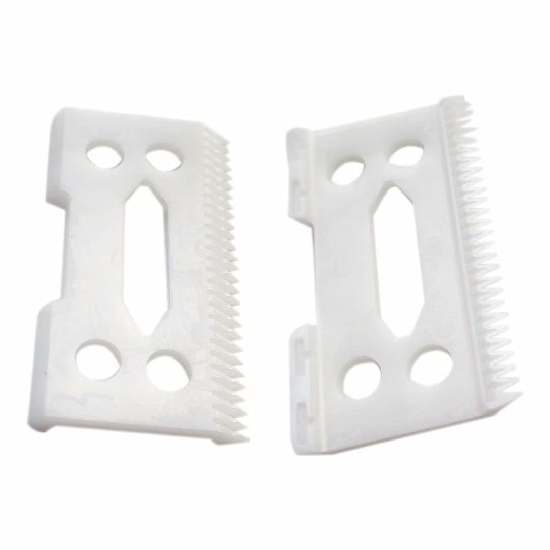 Ceramic clipper blades 2 hole2-Hole Clipper ceramic Blade cutter,ceramic clipper replacement blades for WAHL Professional: Super Taper, Super Taper II. Icon, Pro Basic, and Taper 2000