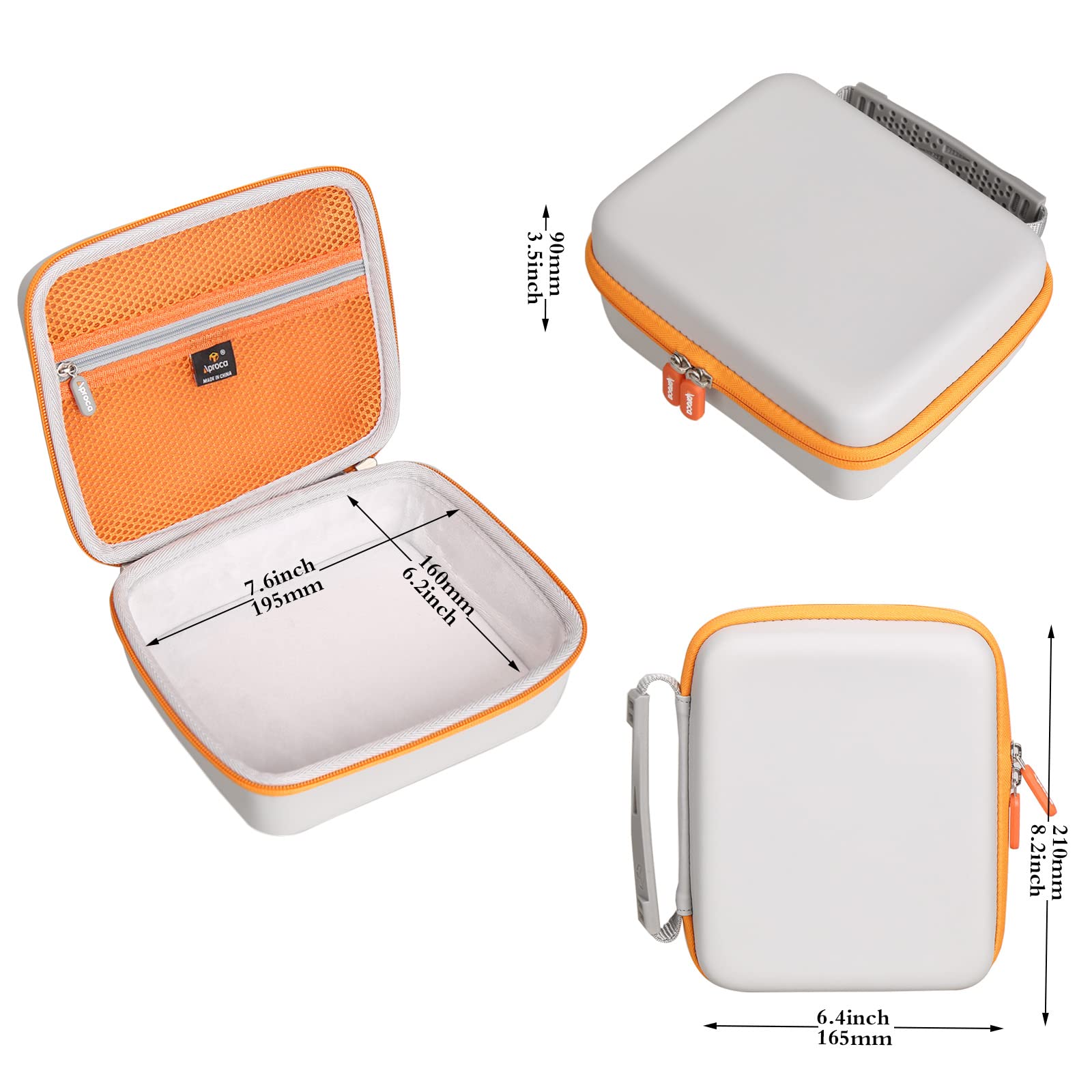 Aproca Hard StorageTravel Case, for Newlam Kalimba Thumb Piano 17 Keys
