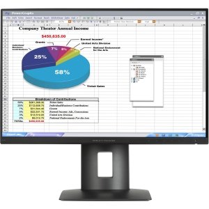 HP K7B99A8#ABA Z24n 24'' LED-Backlit LCD Monitor, Black