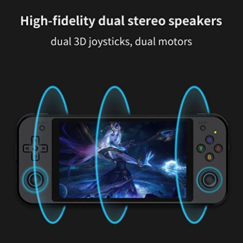 Brteyes 5.36 Touch Screen Handheld Game Console-Linux Android 7.1 Dual System Game-WiFi Online- 6 Hours of Battery Life-Dual TF Card Expansion 7500 Games Boy&Friend