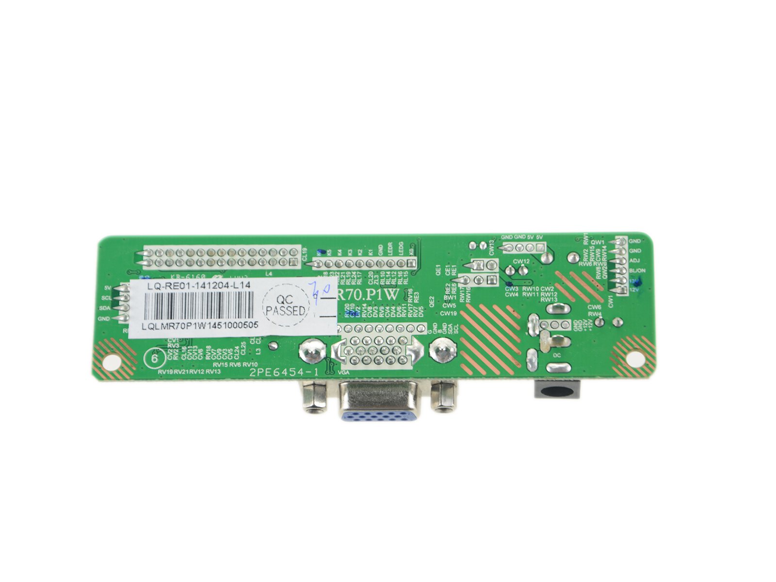 NJYTouch V.M70A VGA Controller Board Kit LVDS Driver for LP171WP4 LTN170WX-L05 LTN170WX-L03 LTN170X2-L02 LCD Screen