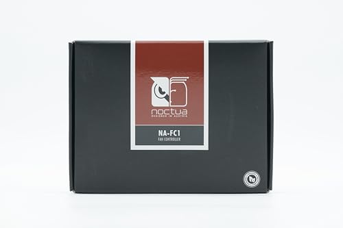 Noctua NA-FC1, 4-Pin PWM Fan Controller (Black)