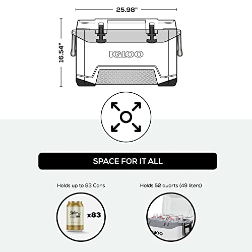 Igloo White 52 QT BMX Cooler