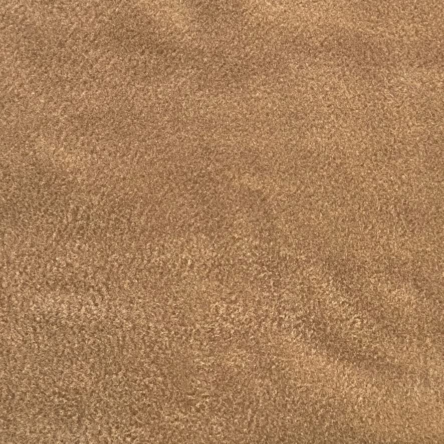 Solid Mushroom Brown (Medium Weight) Anti-Pill Fleece Fabric by The Yard