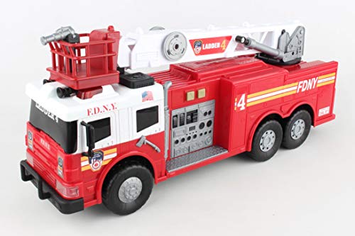 Daron FDNY 24" Fire Truck w/ Lights & Sounds,Red