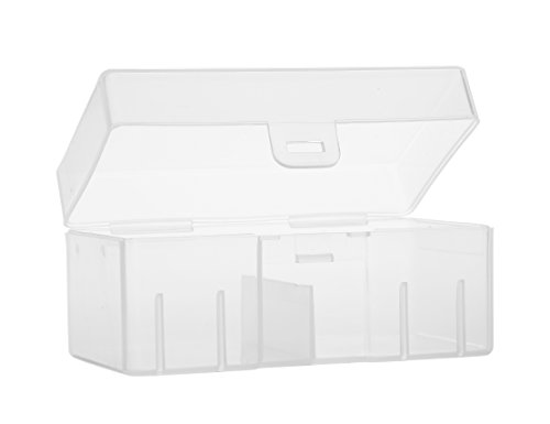 Whizzotech 9 Volt Battery Storage Case Holder Organizer Box Container for 9V Battery (Pack of 1)