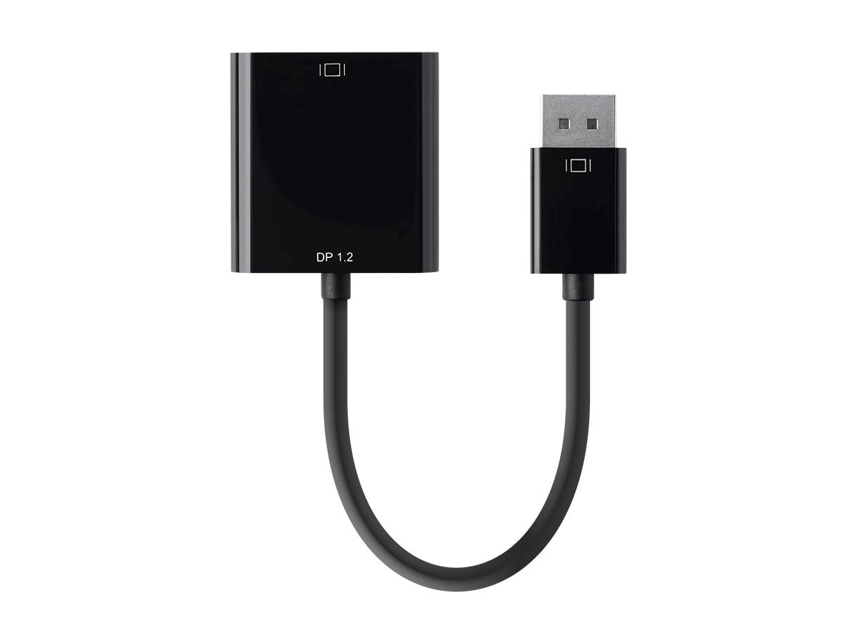Monoprice DisplayPort 1.2a to DVI Active Adapter, Black