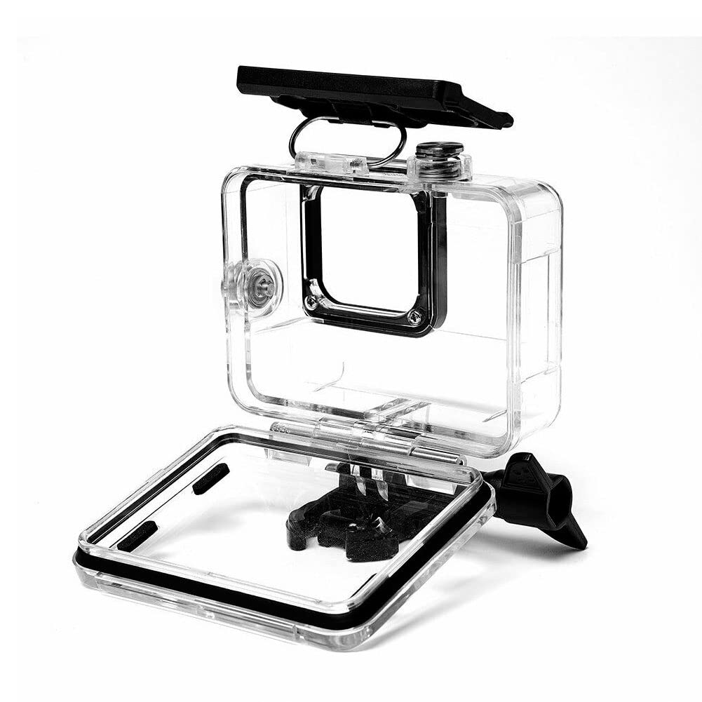 Alsukeay Waterproof Housing Case for GoPro Hero 9 Hero 10 Black Action Camera 148ft/45M Underwater Diving Scuba Case with Red Filter Quick Release Mount Accessories