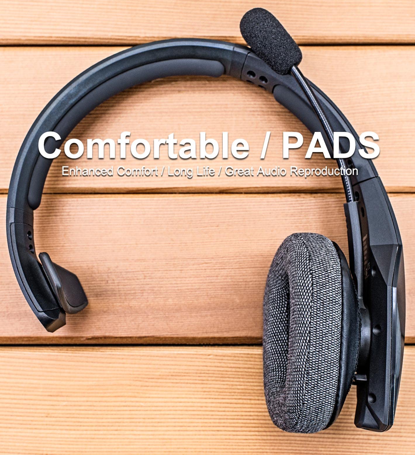 B450-XT B550-XT Kit Replacement Ear Pads Cushions - Compatible with B450 XT / B550 XT Headset I B450-XT/B550-XT Replacement Cushion Kit (Comfortable Gray Fabric)