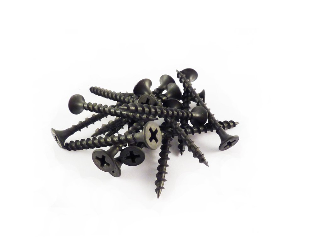 WoodPro Fasteners DWPC8X3-1 Number-8 by 3-Inch Coarse Drywall Screws, Number-2 Phillips, 1-Pound Net Weight, 95-Piece