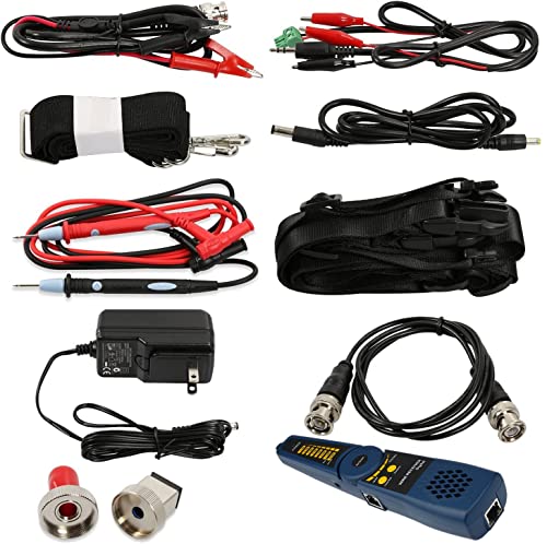 Wsdcam 7 Inch All in One IPS Touch Screen IP Camera Tester Security CCTV Tester Monitor with SDI/TVI/AHD/CVI/TDR/OPM/VFL/POE/4K H.265/1080p HDMI in&Out/Firmware Upgraded 9800MOVTSADH-Plus