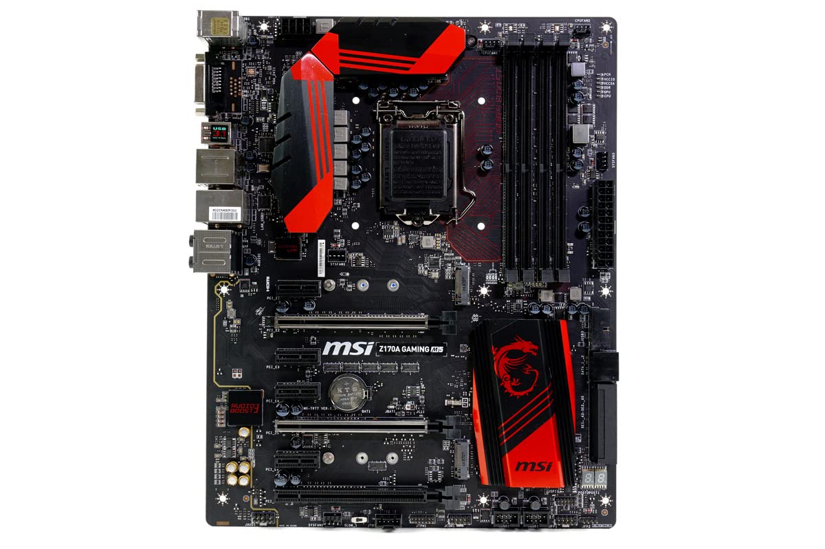 MSI Enthuastic Gaming Intel Z170A LGA 1151 DDR4 USB 3.1 ATX Motherboard (Z170A Gaming M5)
