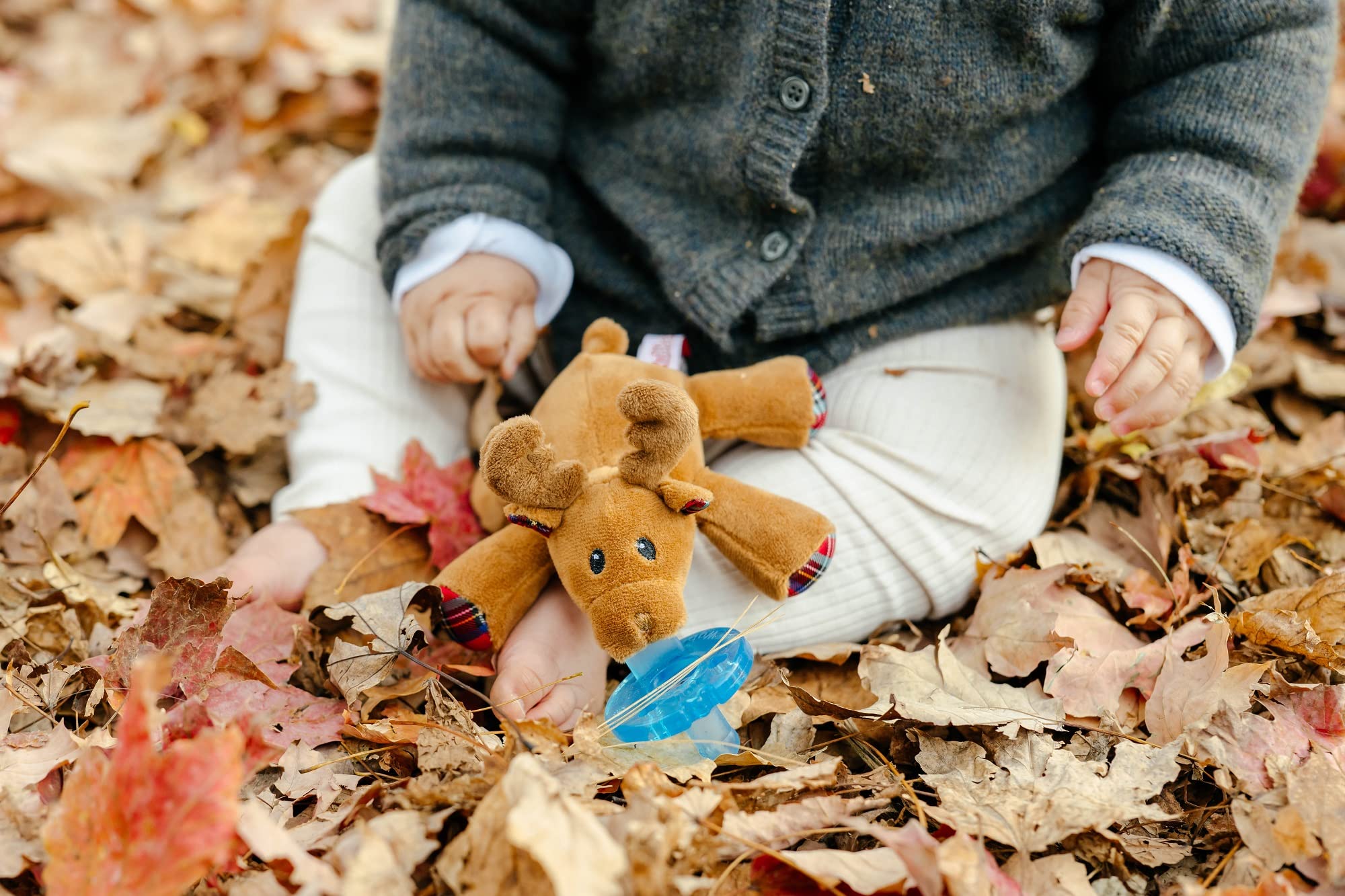 WubbaNub Infant Pacifier - Reindeer