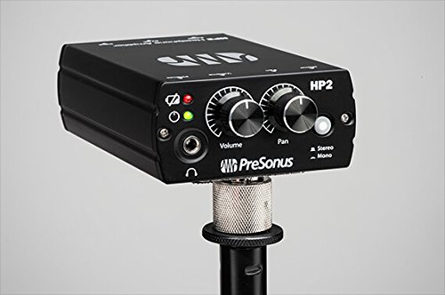 Fender MXA1 Bundle with DXA1 Pro In-Ear Monitors & PreSonus HP2 Headphone Amplifier