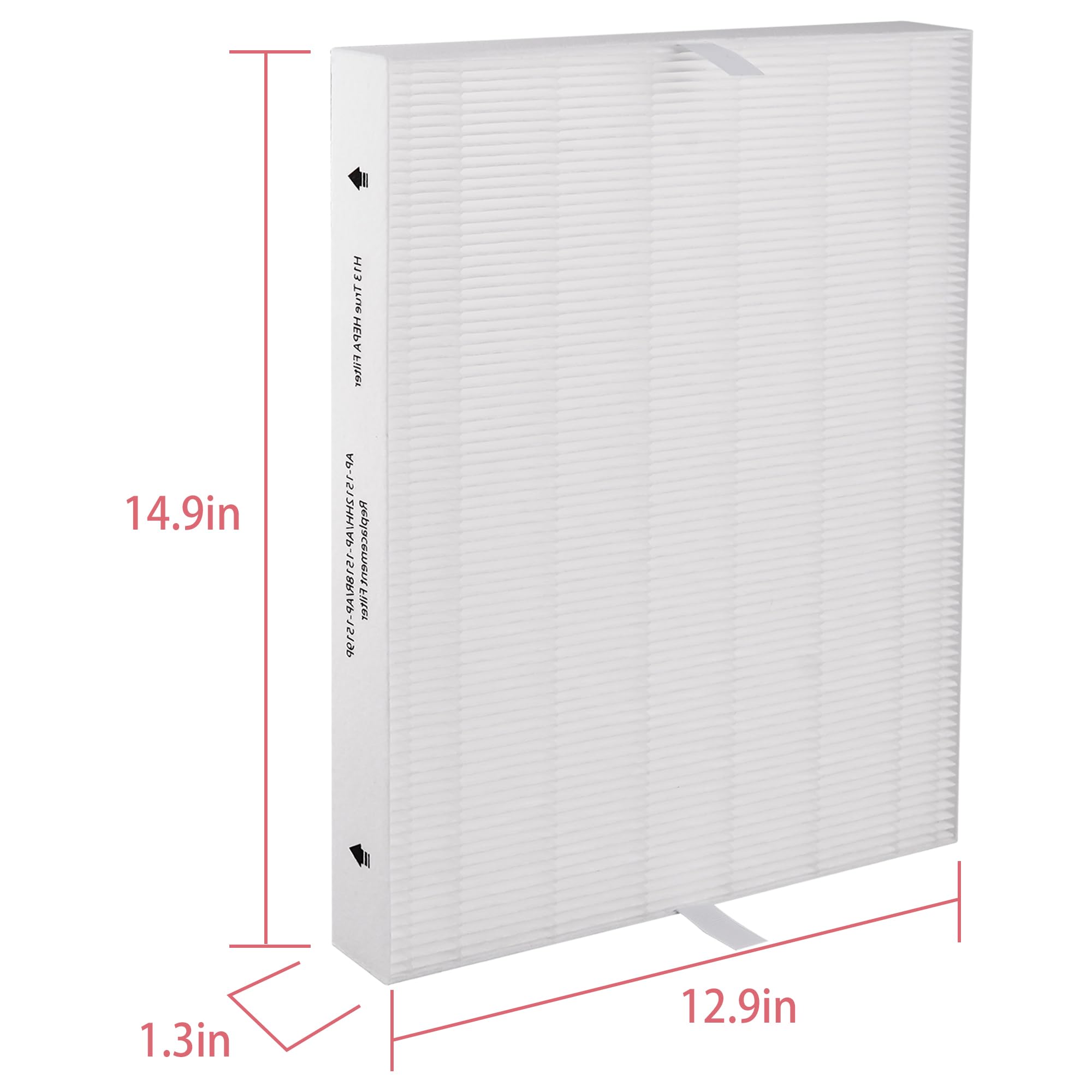 Aneedmore AP-1512HH Filter Replacement Compatible with Coway Airmega AP1512HH and 200M Air Purifiers, 2 HEPA(H13) Filter + 8 Activated Carbon Filters. Part # 3304899