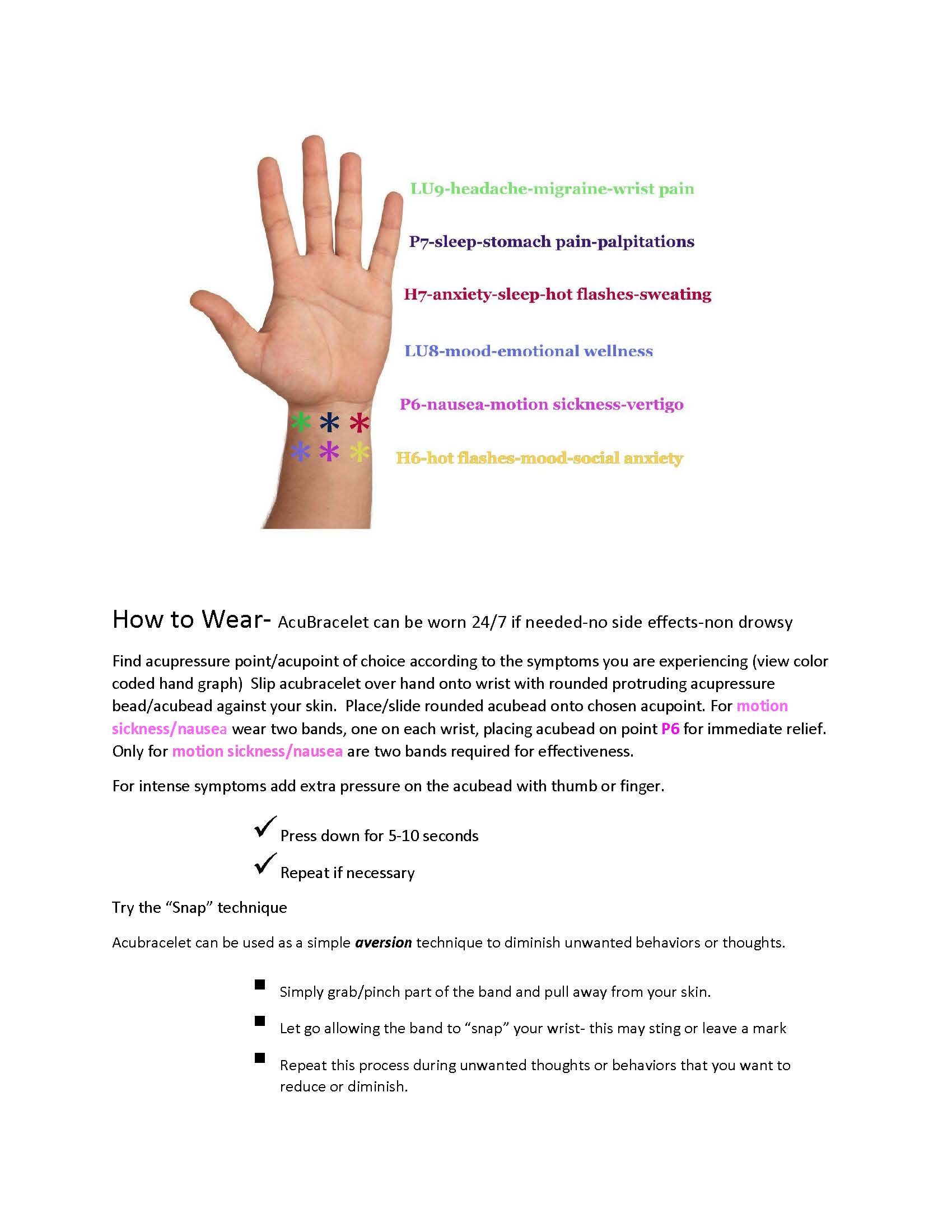 Anxiety Relief Healing Acupressure Bracelet with a "Snap"-Refocus Your Mind-Panic Attacks, Addictions, Stress-Create Healthy Habits (Candy Pink, small 6)