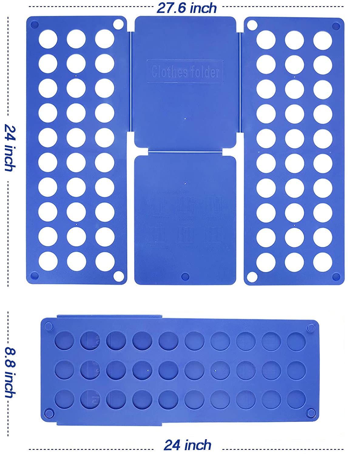 Clothes Folding Board Adjustable Shirt Folder Plastic T shirt Clothes Folder For Adult Children Space Saving Foldable Household Clothing Organizer Room Organization Laundry Folder For Kid Size Or Adult Plus Size Clothes