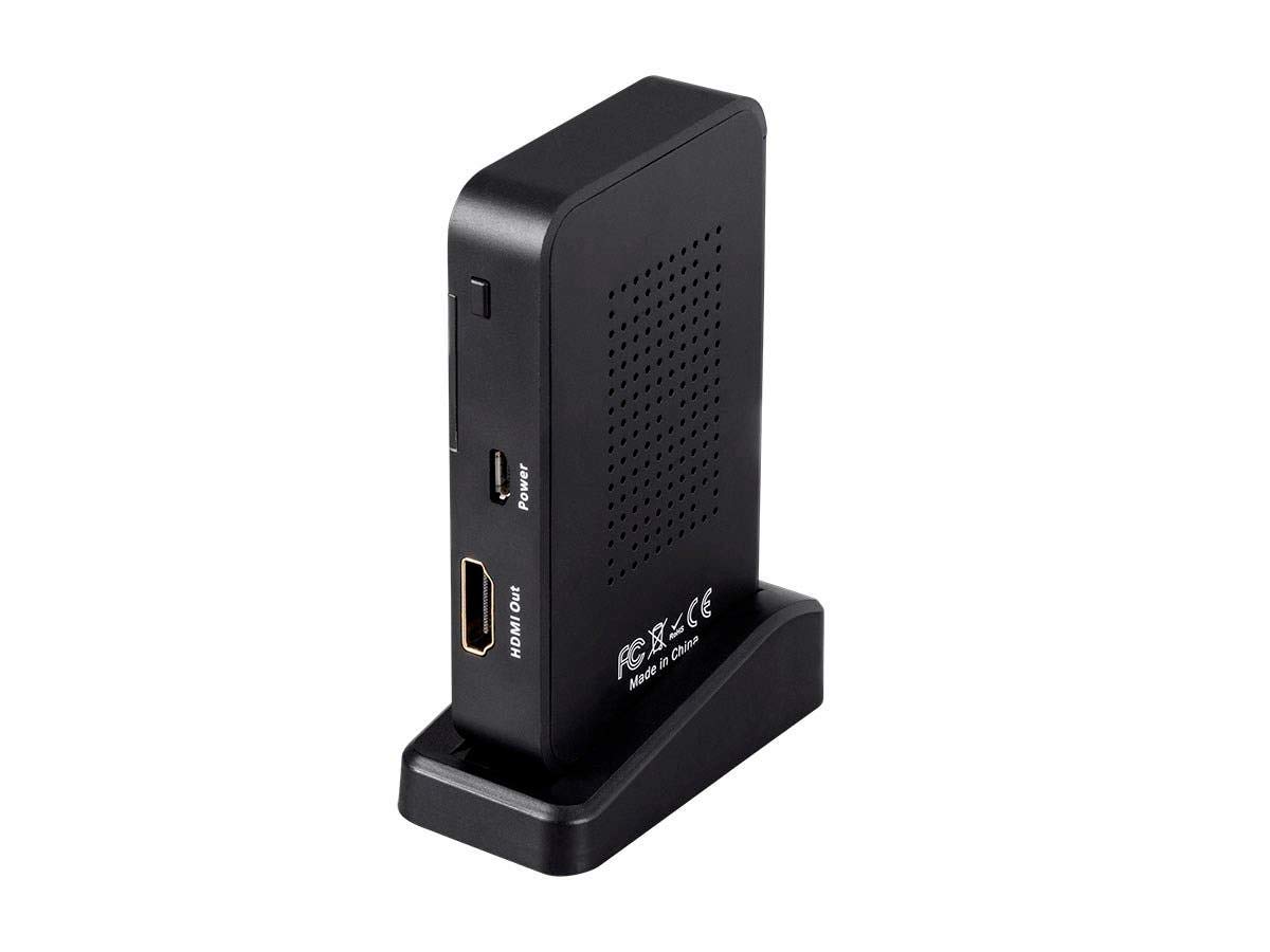 Monoprice Blackbird Pro WIHD 60GHz Uncompressed Wireless Professional HDMI Extender - 30 Meter Range, Black