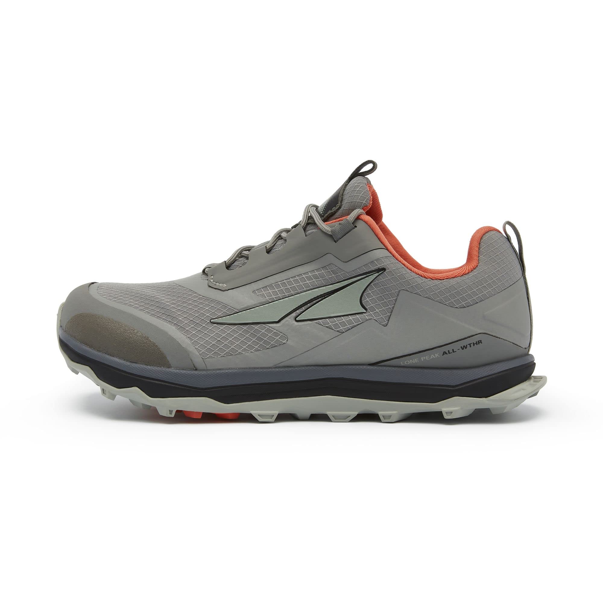 ALTRA Women's Lone Peak All-Weather Low- Medium Gray/Orange