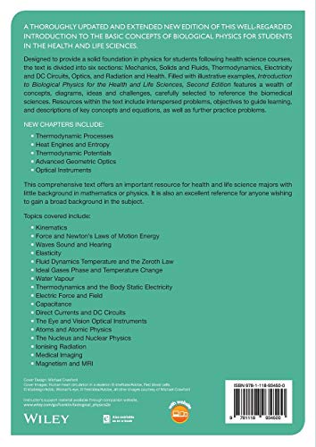 Introduction to Biological Physics for the Health and Life Sciences